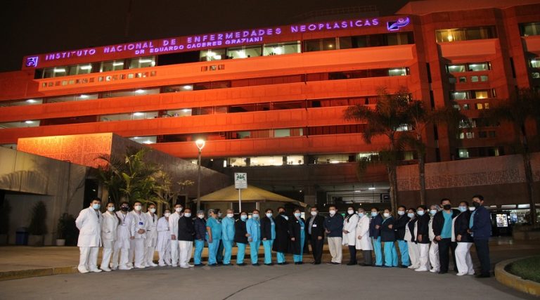 » INEN se ilumina de naranja para conmemorar el Día de la Seguridad del ...